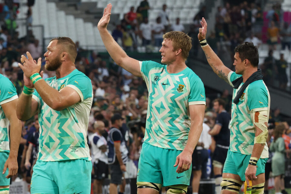 Senior Springbokke het nuwe omstrede "hiper jade" uitrusting goedgekeur