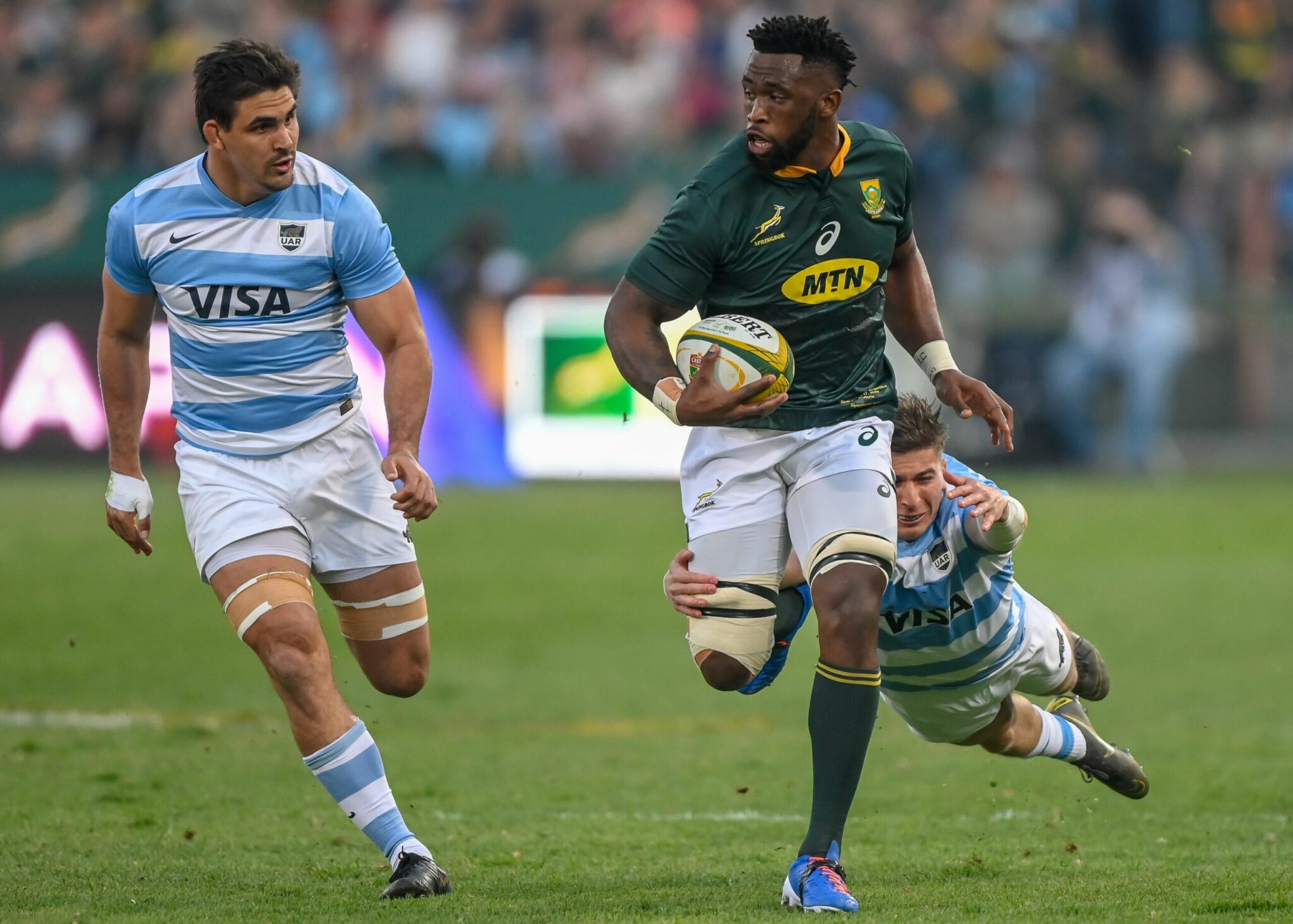 Siya Kolisi hou net aan om geskiedenis vir die Springbokke te maak ...